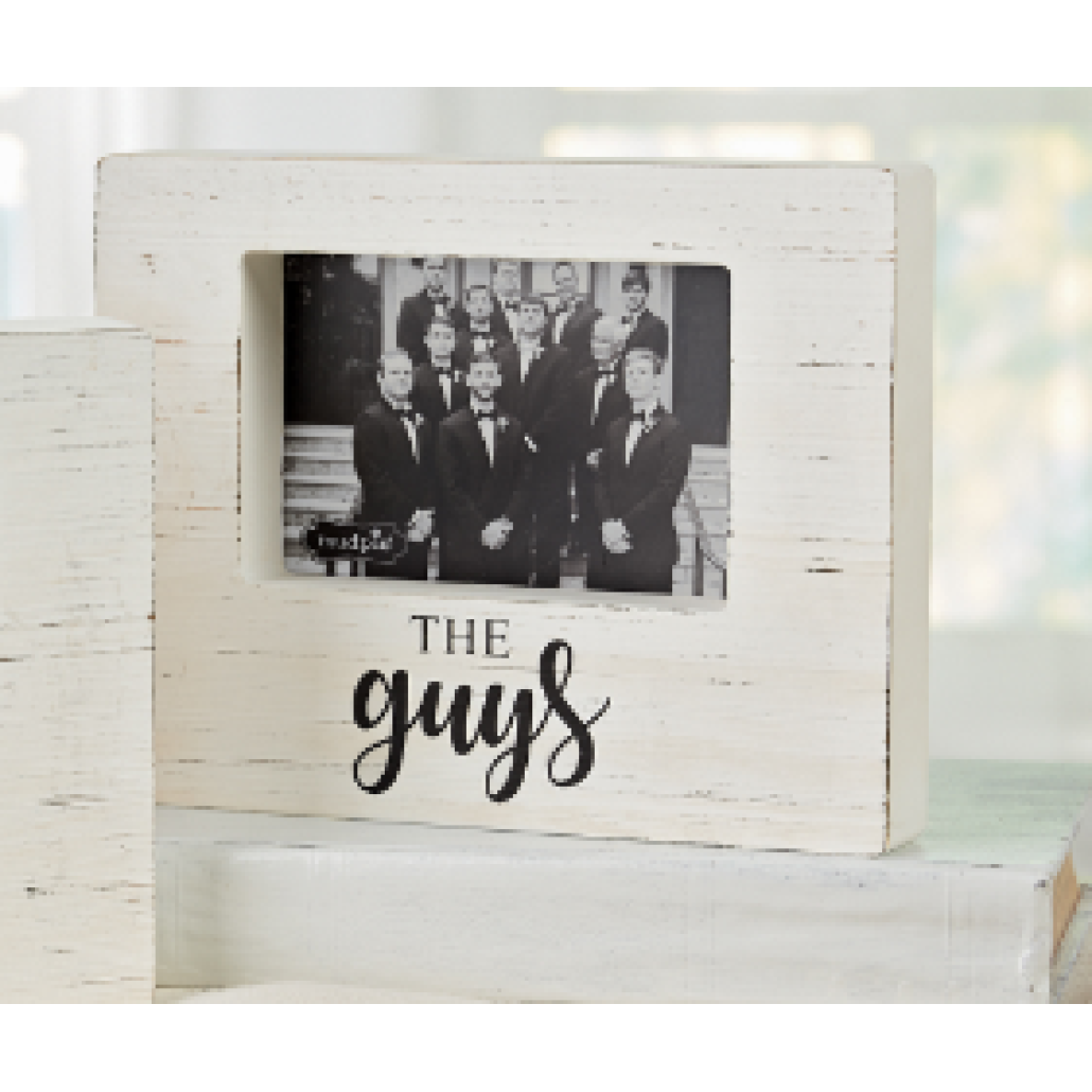 Guys Block Photo Frame – Lakeside Livin'
